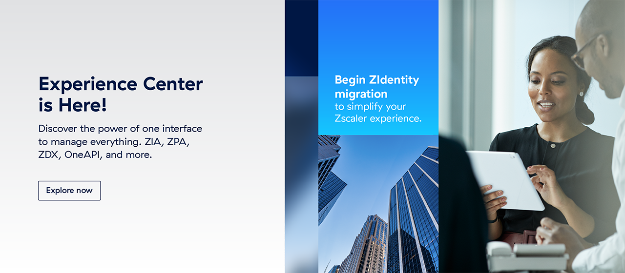Zscaler Cloud Portal
