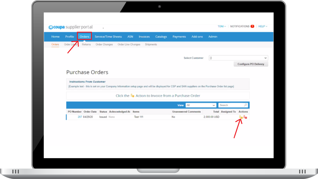 Create an Invoice/Credit Memo | Zscaler